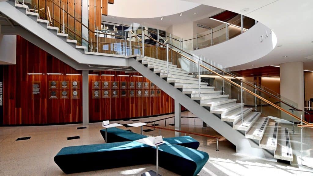 Shaddock Auditorium, TCU Neeley School of Business - Andreola Terrazzo