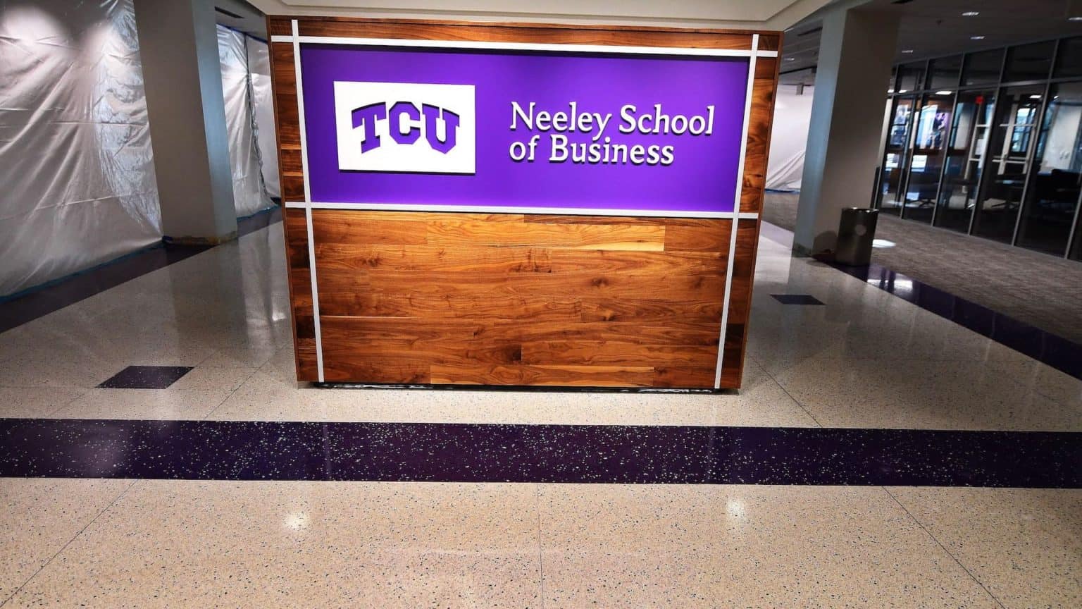 Neeley School of Business Entrance Gets New Life with Terrazzo ...